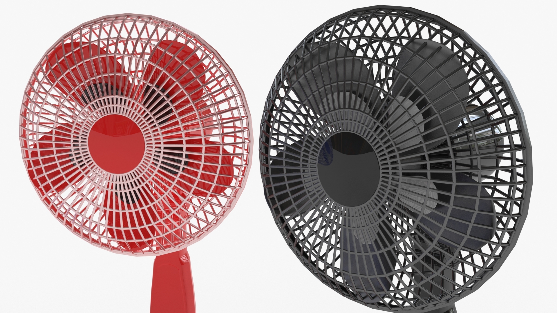 3D pedestal fans double bladed - TurboSquid 1564407