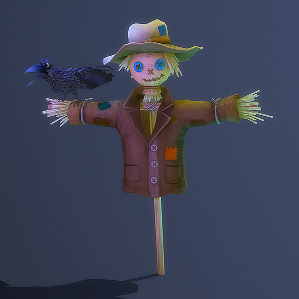 3D Scarecrow Models | TurboSquid
