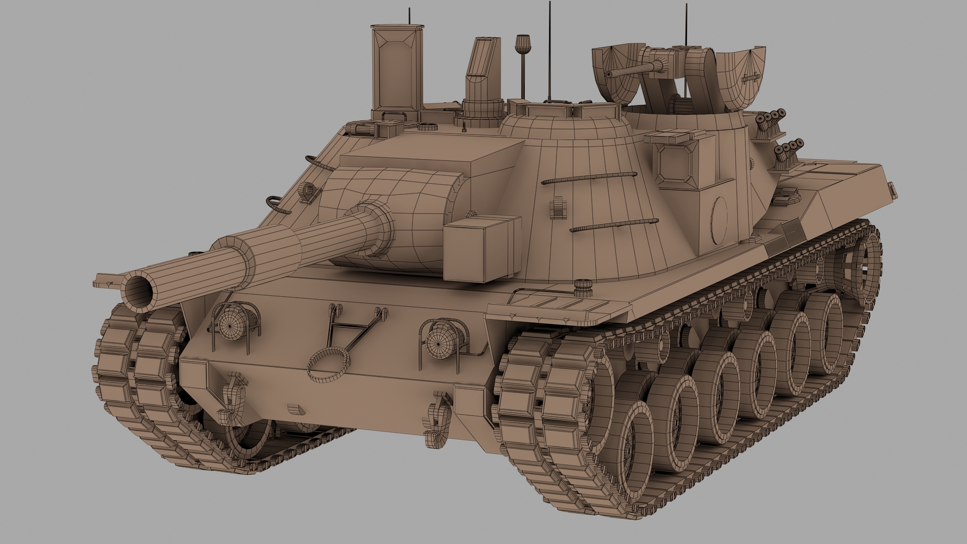 MBT 70 Tank Modelo 3D - TurboSquid 1564541