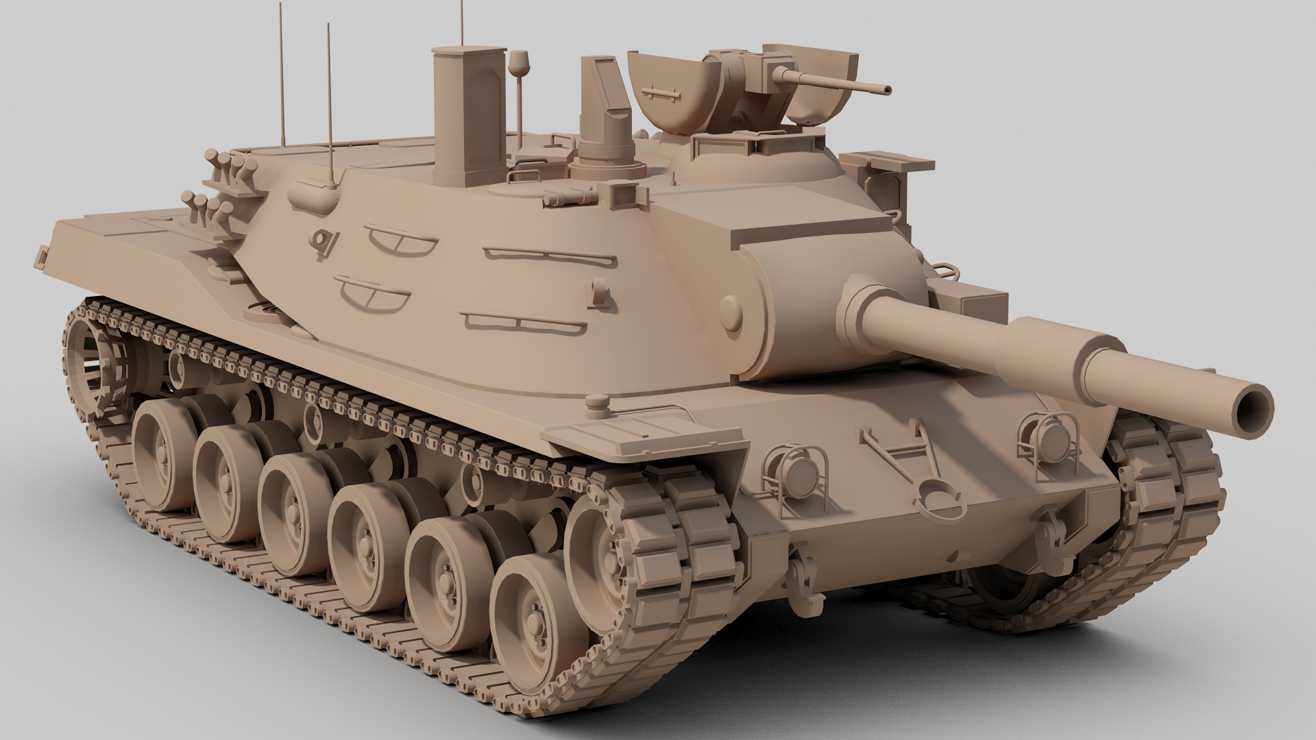 MBT 70 Tank Modelo 3D - TurboSquid 1564541