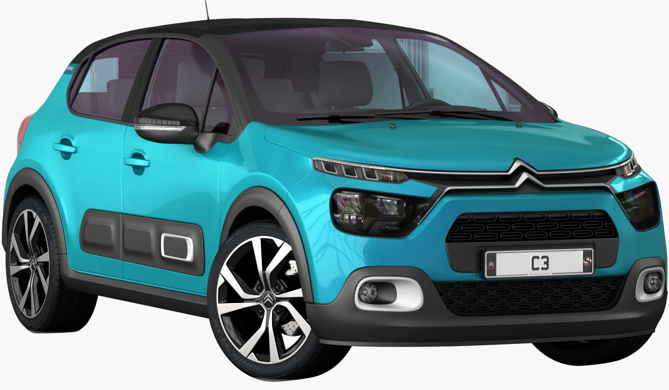 Realistic citroen c3 2020 3D model - TurboSquid 1564892