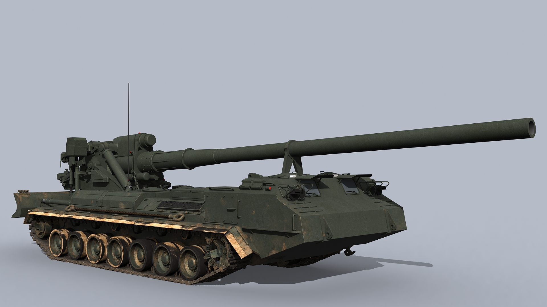 2S7 Pion Modelo 3D - TurboSquid 265710