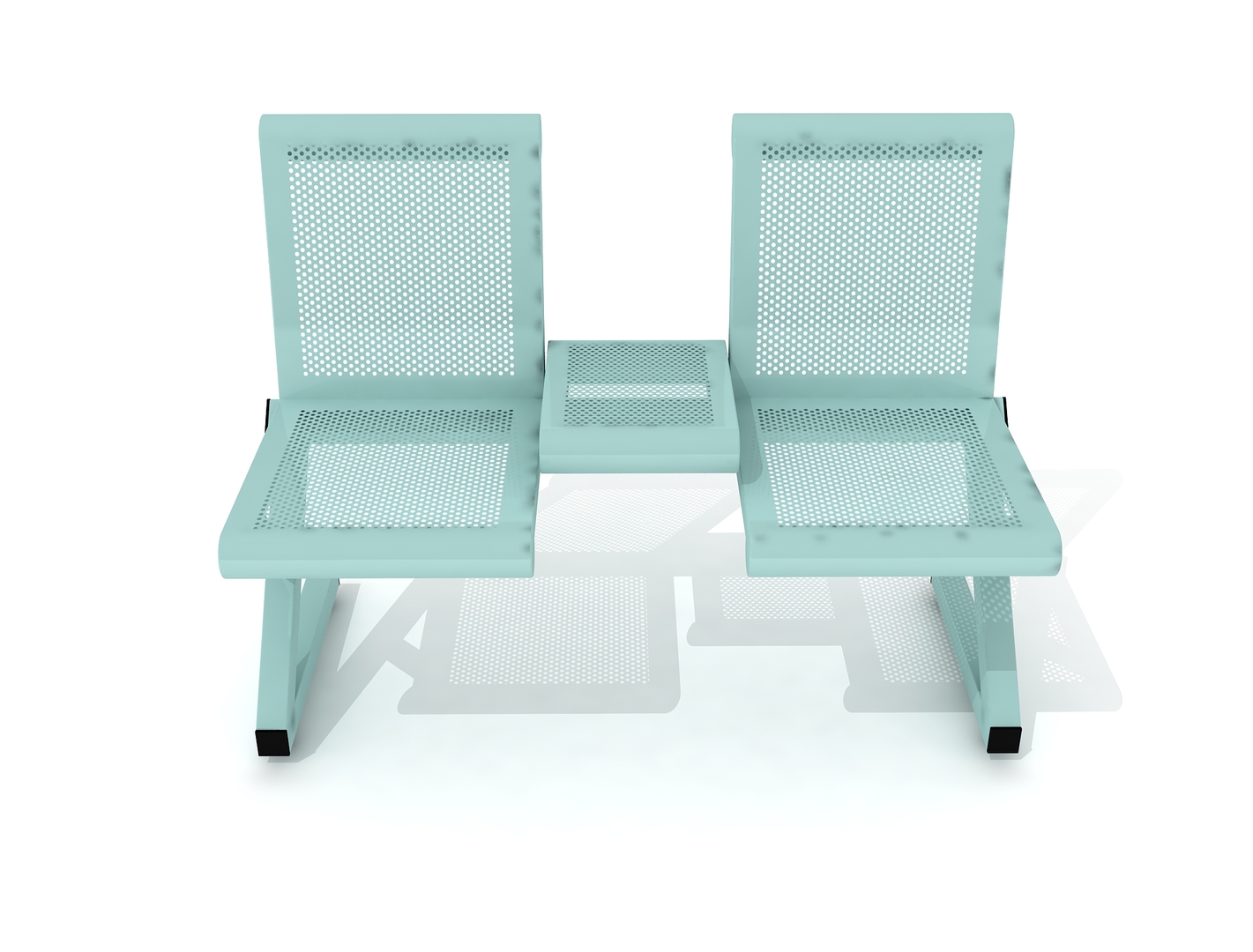 Outdoor hospital bench 3D model - TurboSquid 1564788