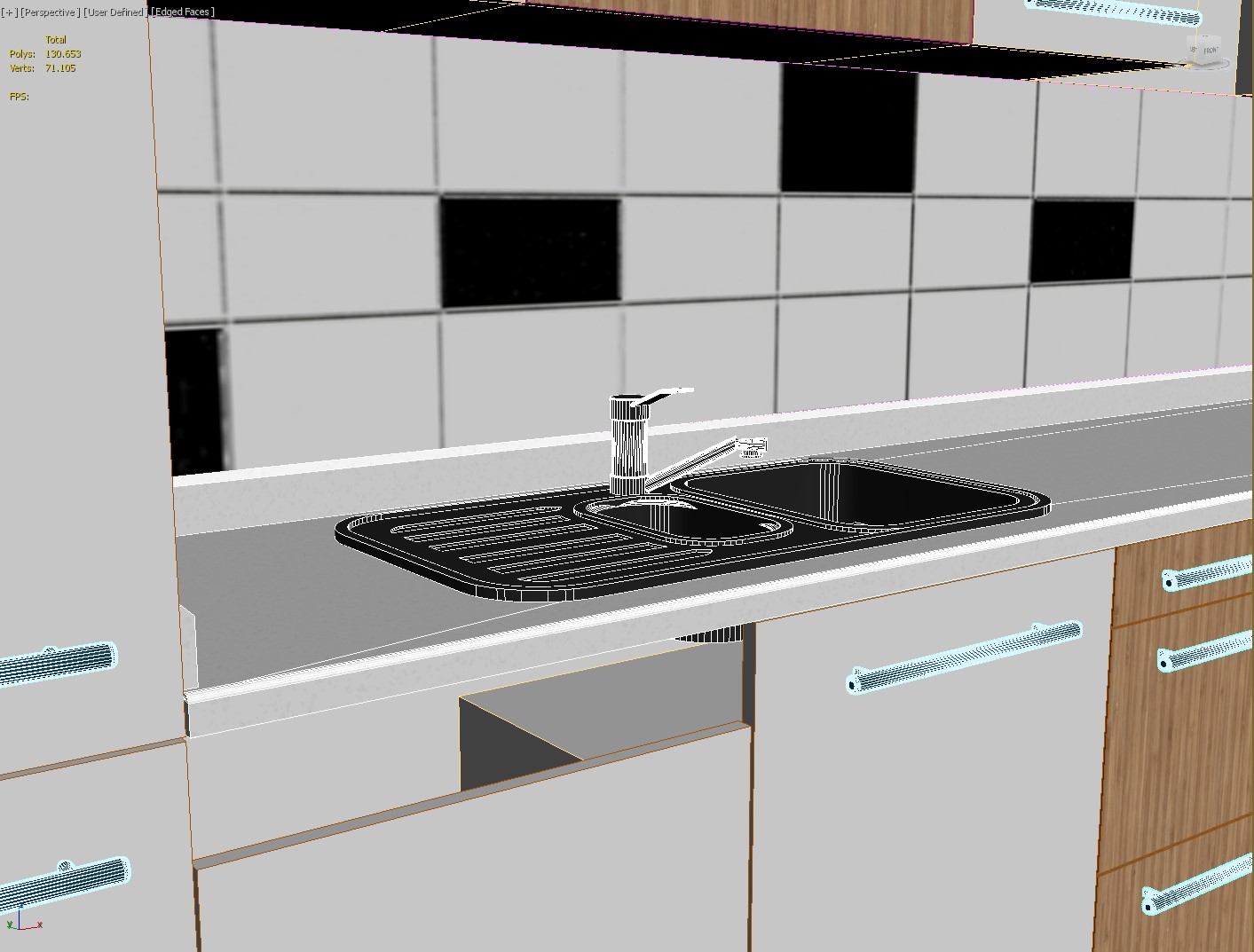 Kitchen 3D - TurboSquid 1405031