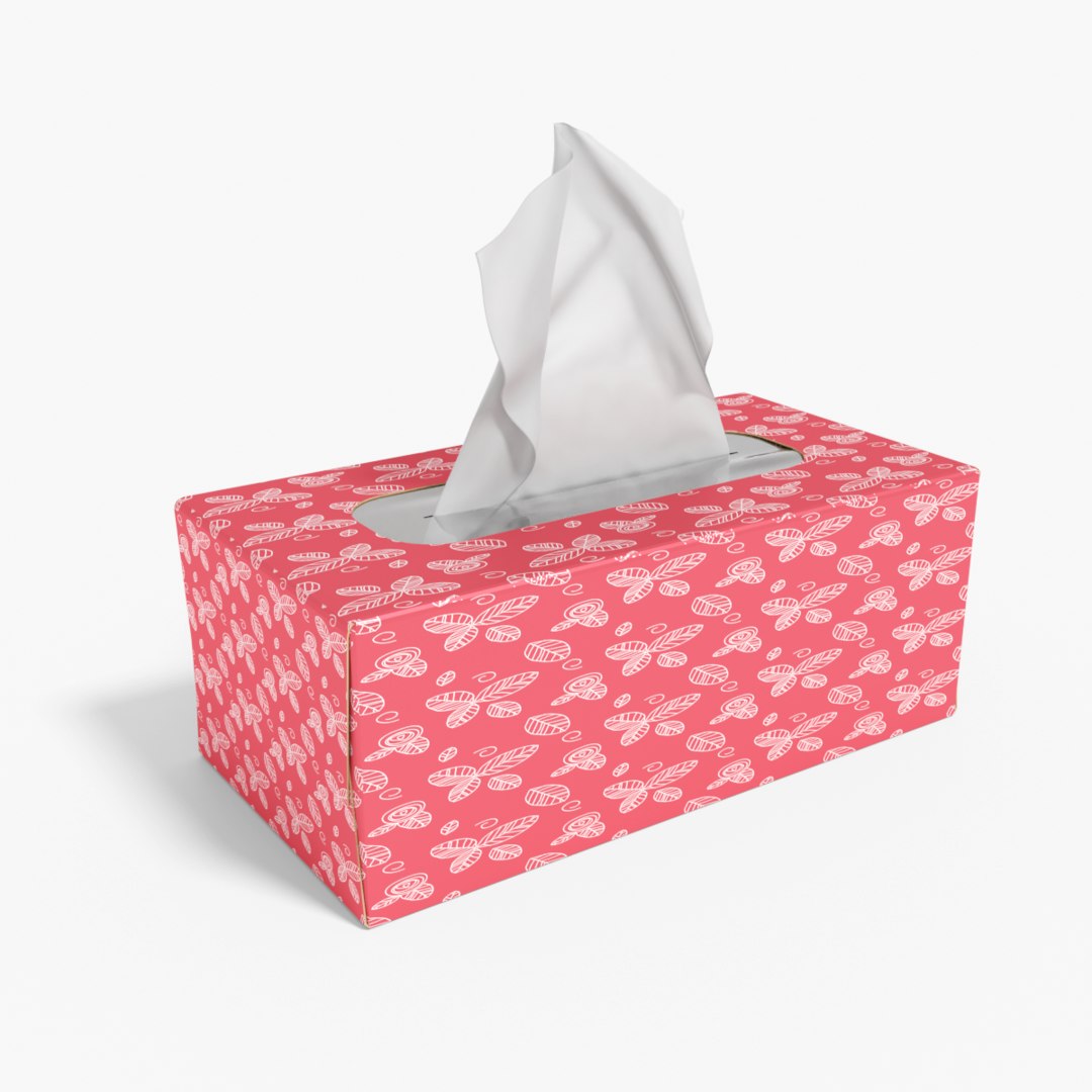 3D model tissue box - TurboSquid 1565351