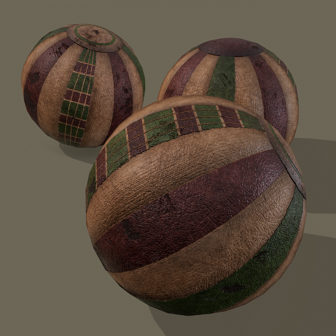 Medieval toy balls 3D model - TurboSquid 1564994