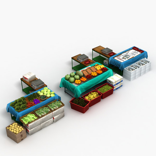 3D Supermarket Models | TurboSquid