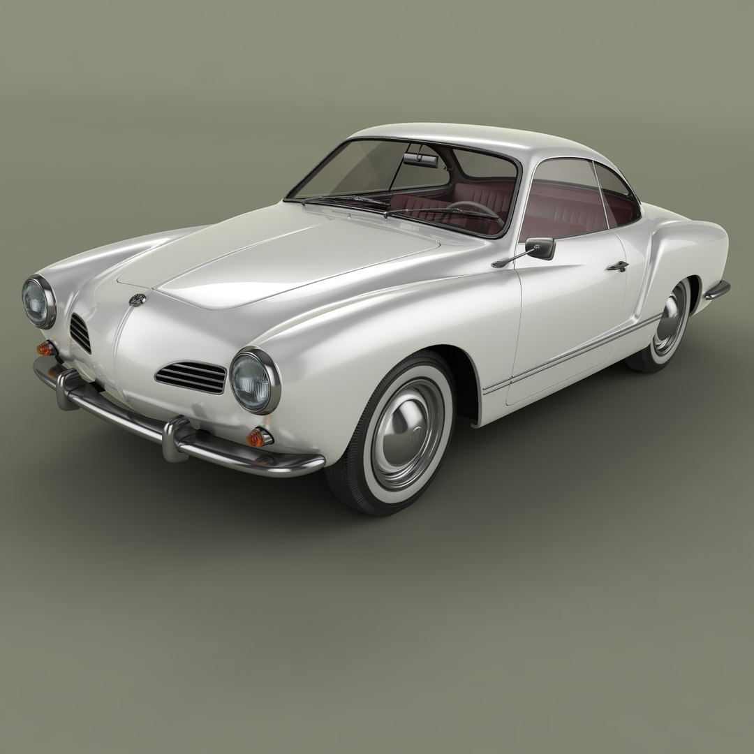 3D model karmann-ghia typ 14 - TurboSquid 1565172