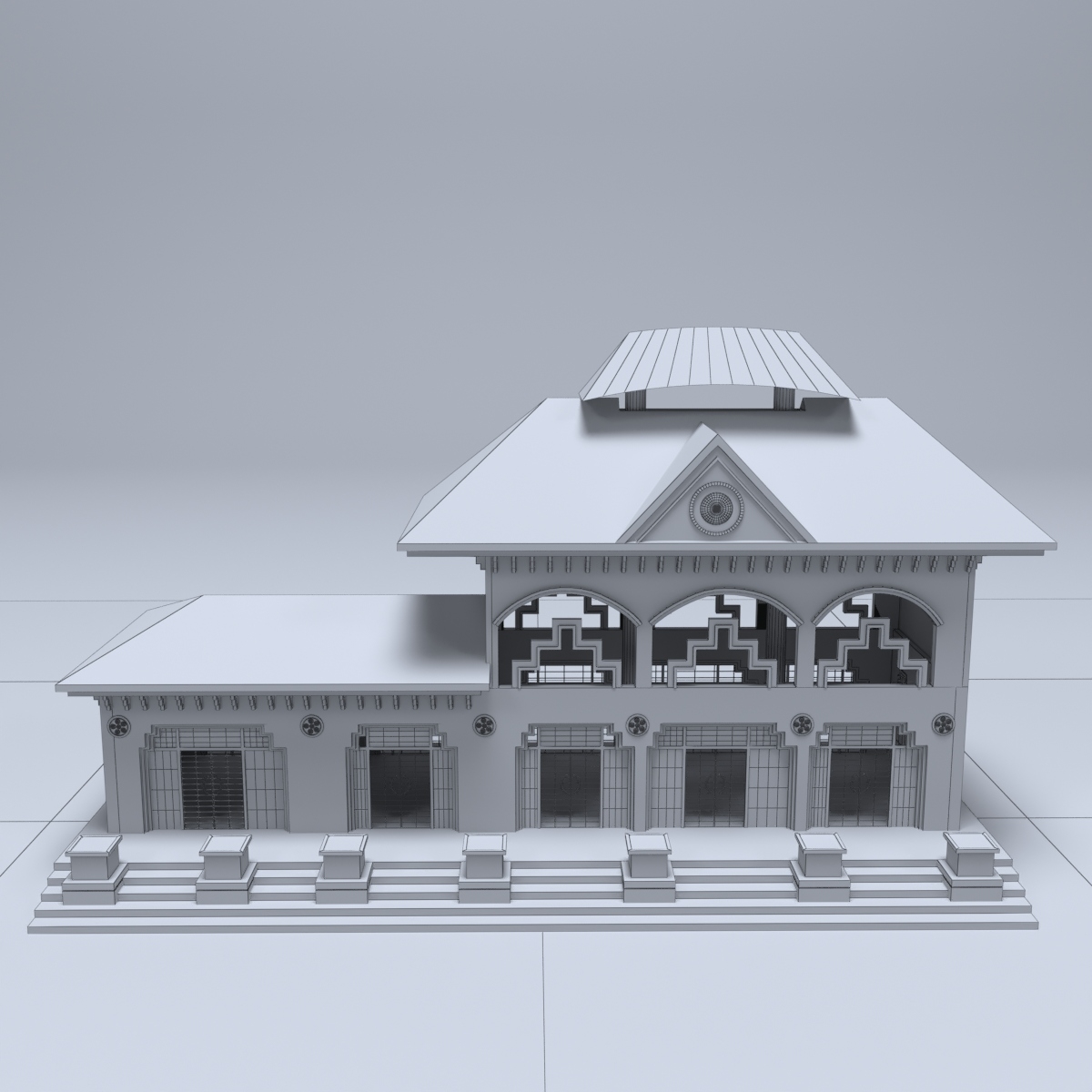 Temple 3D model - TurboSquid 1565300