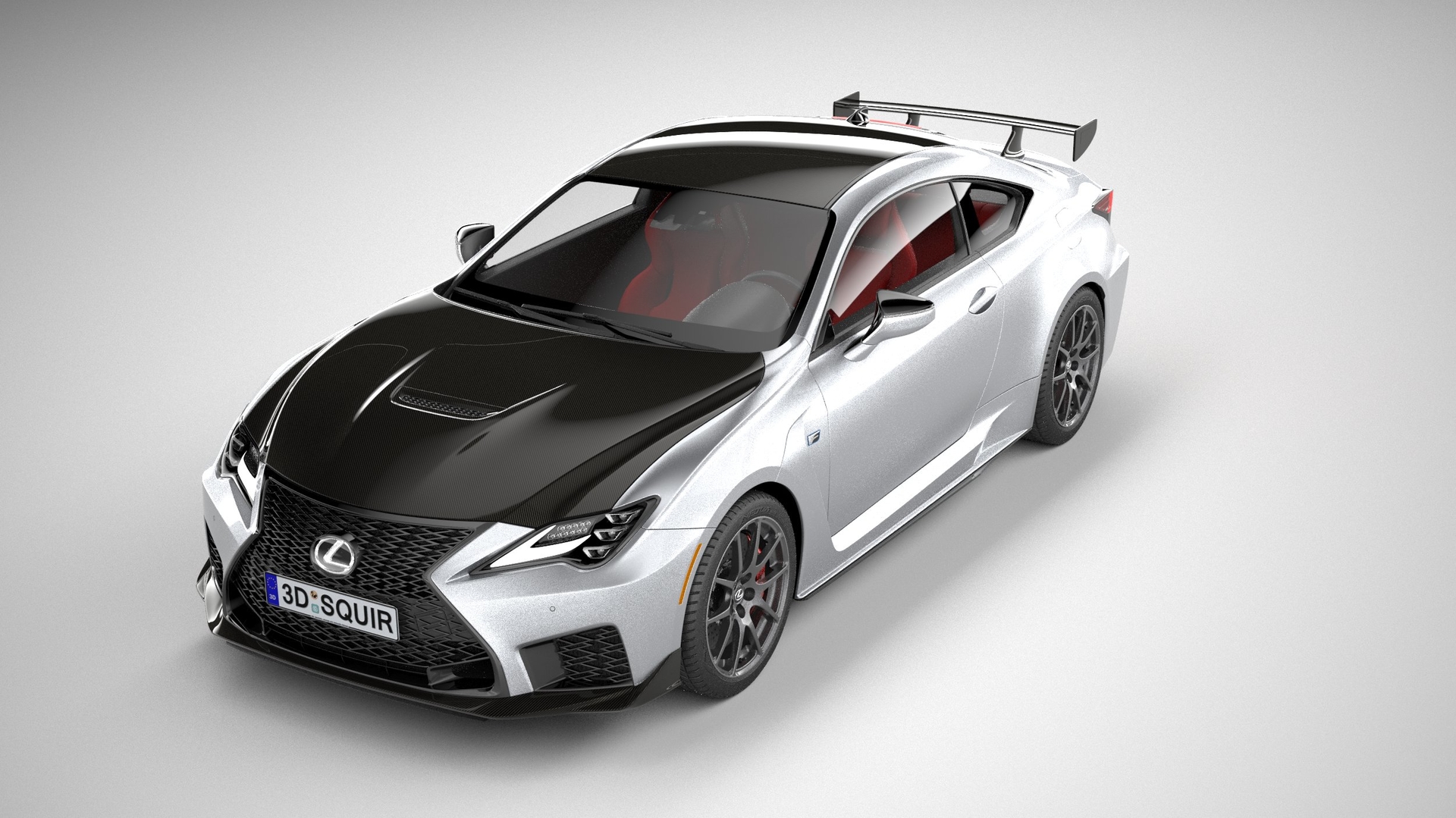 3D model lexus rc-f track - TurboSquid 1565766
