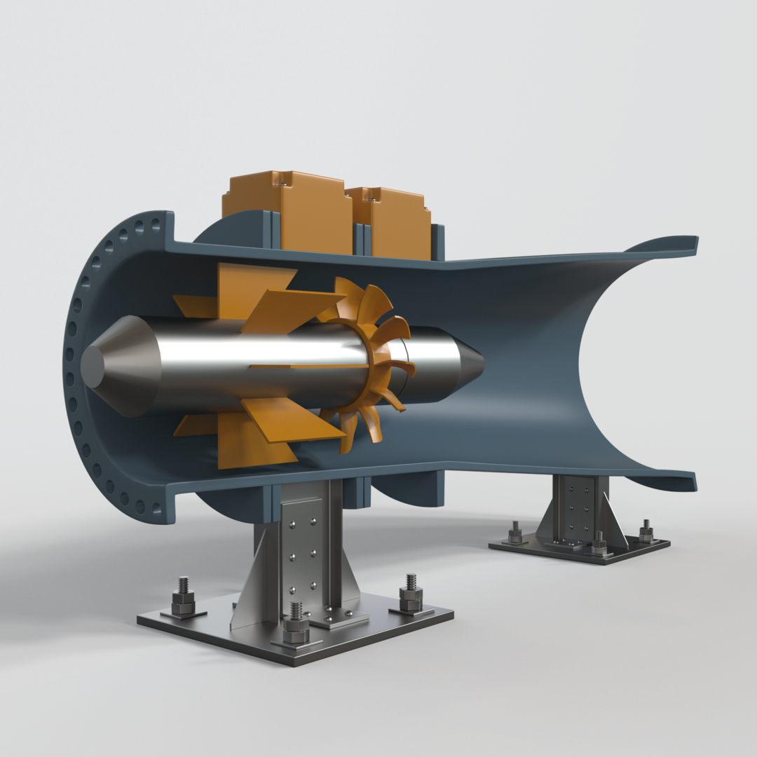 Hydro power plant 3D model - TurboSquid 1565842