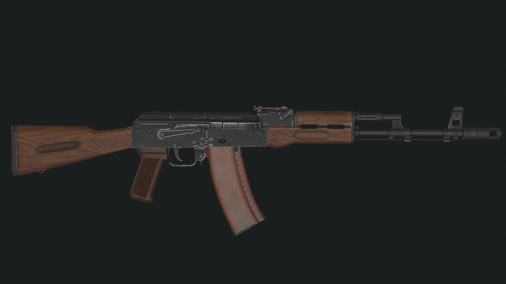 Ak 74 ak-74 3D model - TurboSquid 1565749