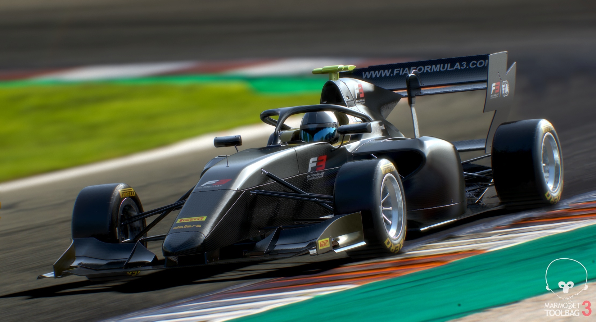 modelo 3d Dallara F3 Formula 3 Season 2020 Carbon - TurboSquid 1565771