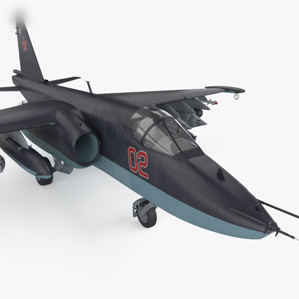 modelo 3d Sukhoi Su-25 - TurboSquid 1565861