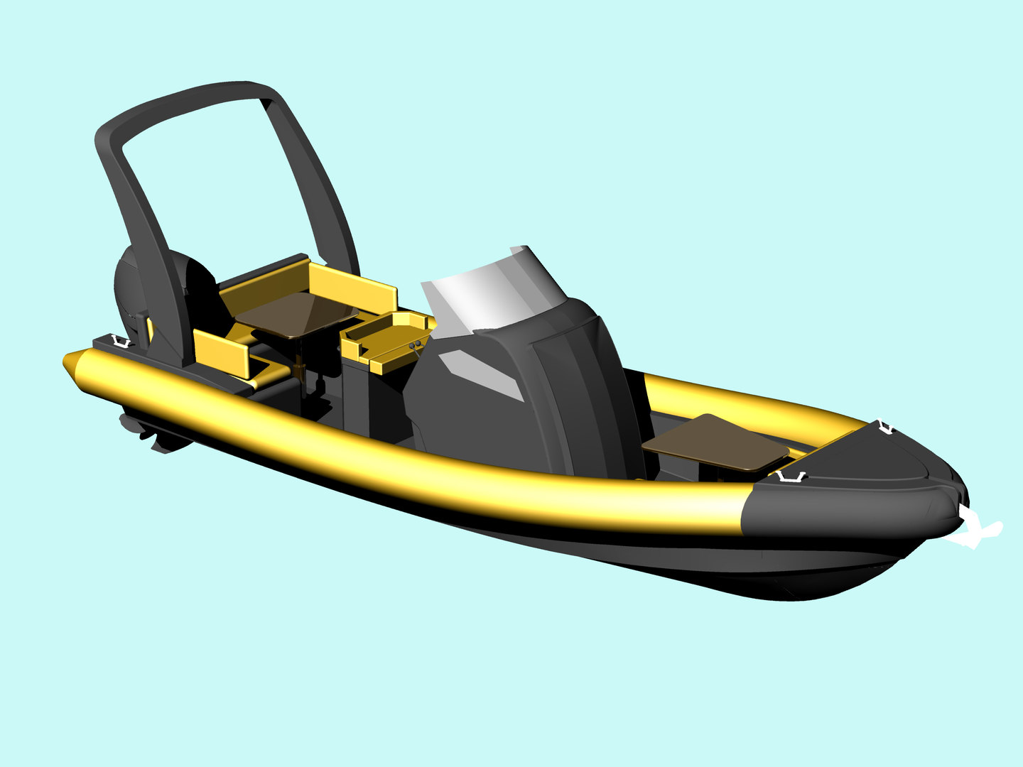 Rhib 5 model - TurboSquid 1565880