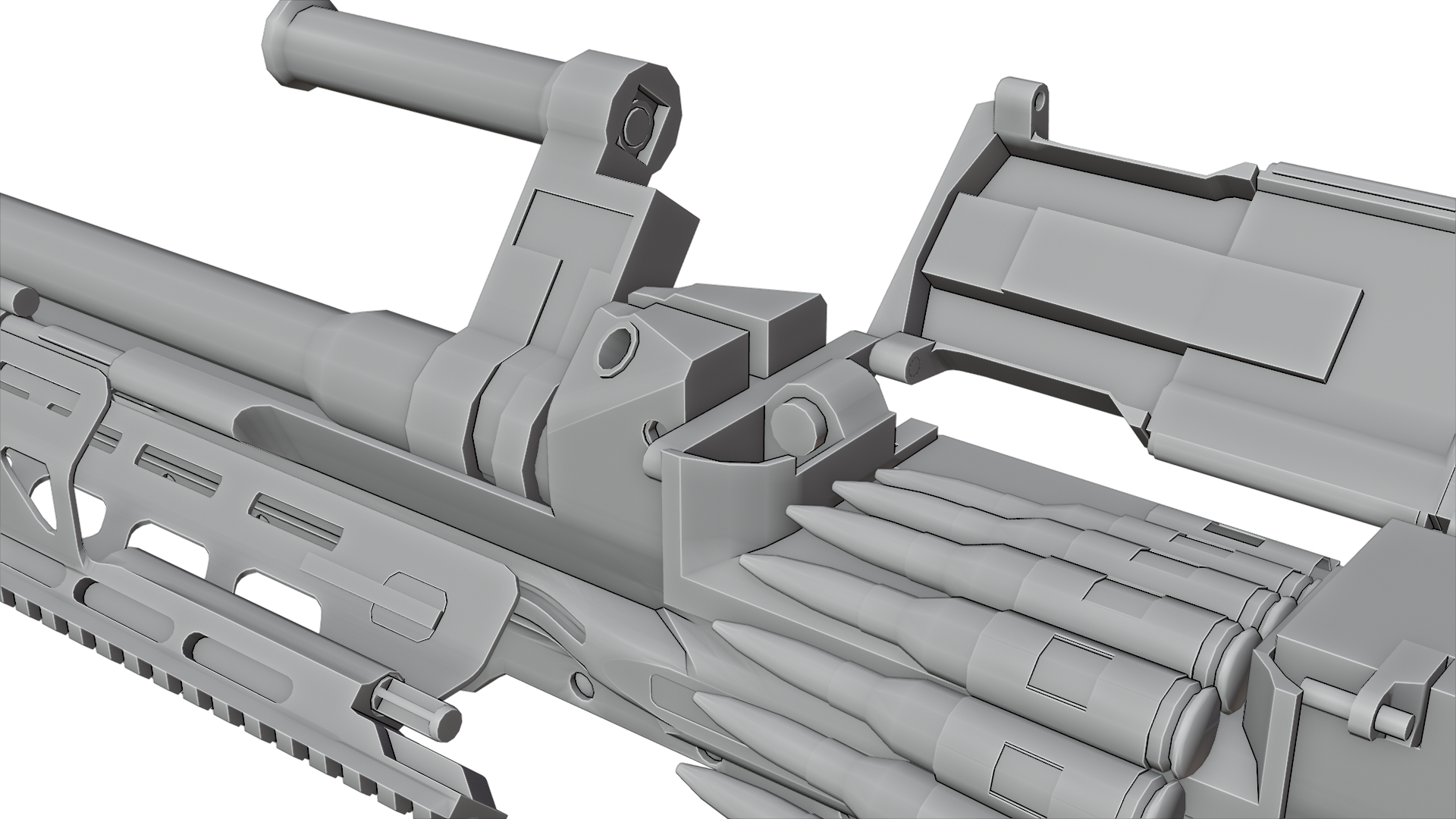 Mg338 mg 338 3D model - TurboSquid 1565934