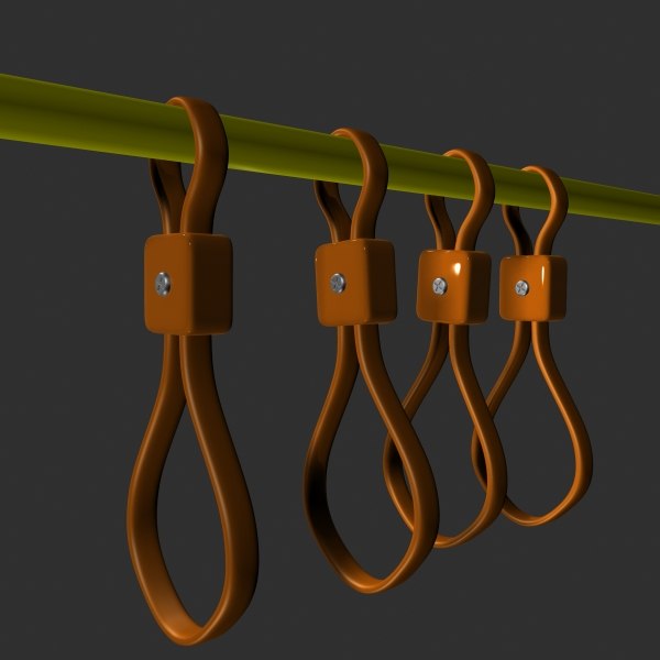 3D bus hand grip model - TurboSquid 1566043