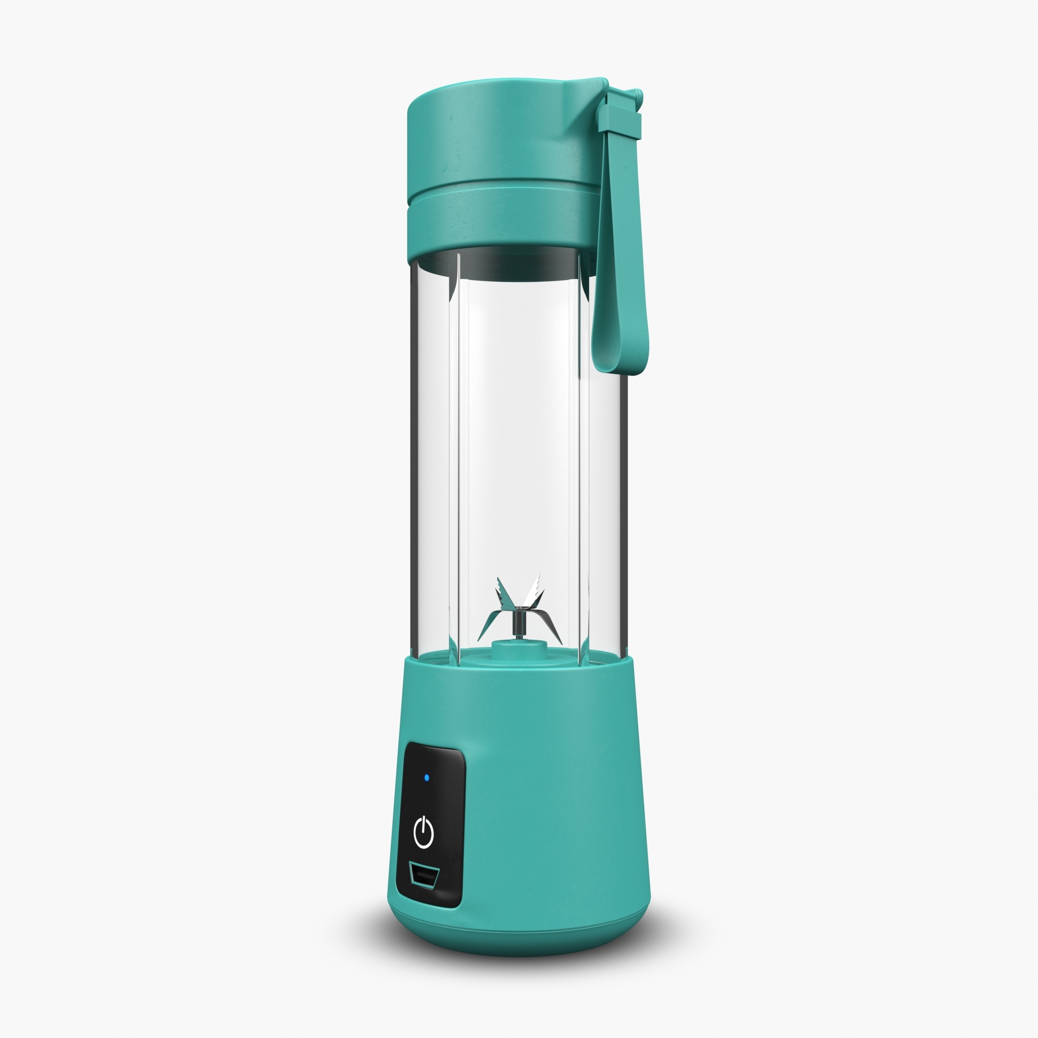 3D mint green portable blender model - TurboSquid 1566870