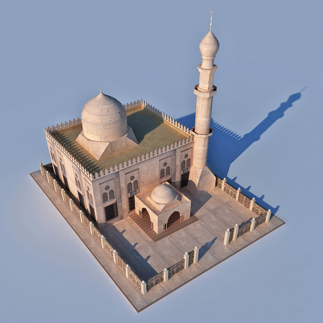 Designs arabic islamic building 3D model - TurboSquid 1566752
