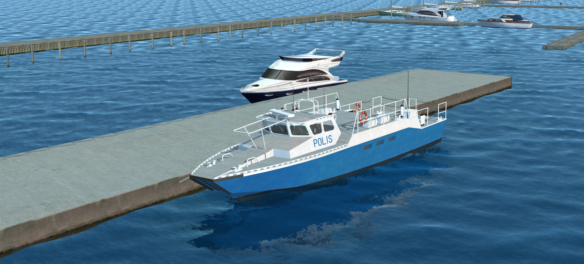 modèle 3D de Combat Boat 90H Police CB90H - TurboSquid 1566810