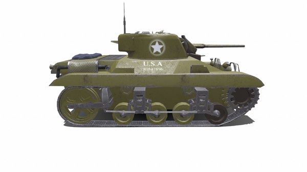 M22 locust light tank 3D model - TurboSquid 1566812