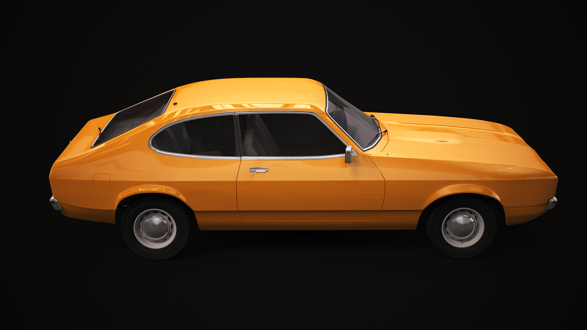 3D 1975 capri ii - TurboSquid 1566981
