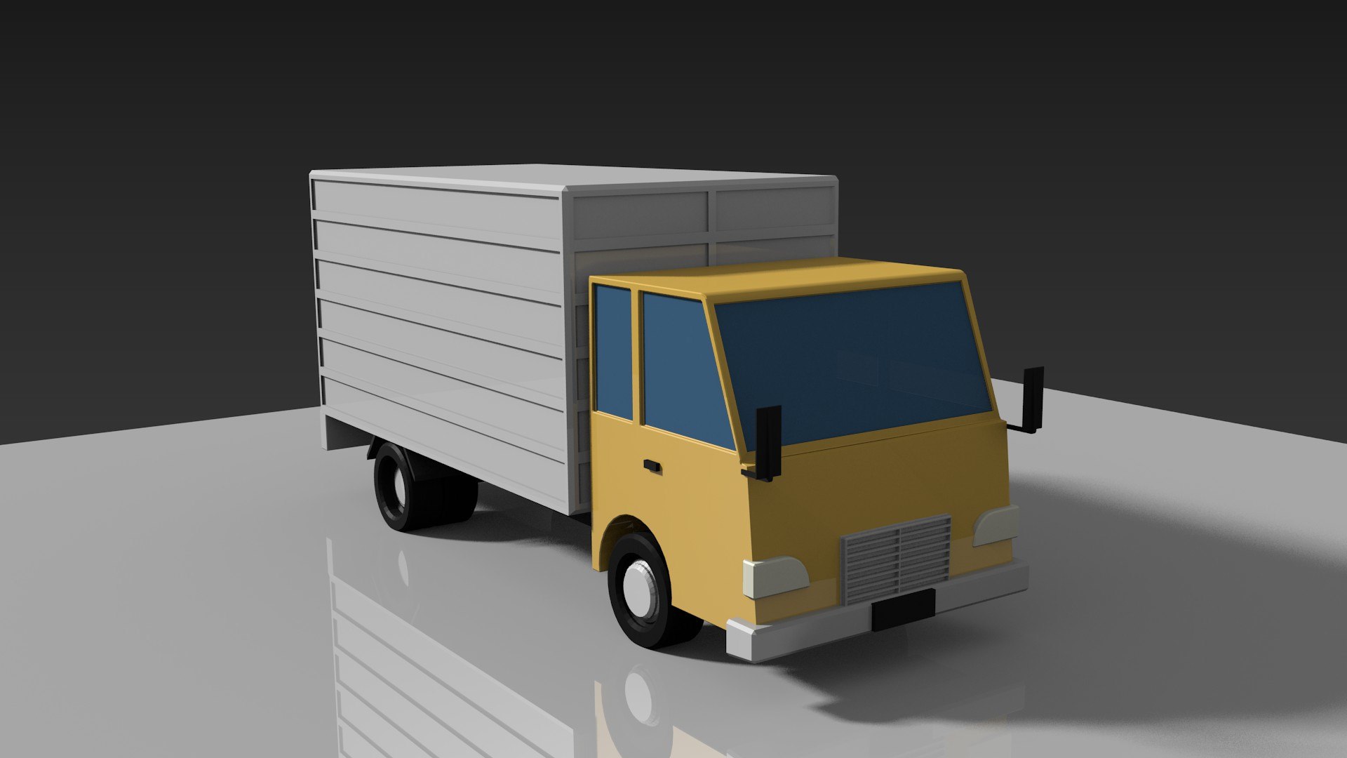 Vehicle truck 3D model - TurboSquid 1567109