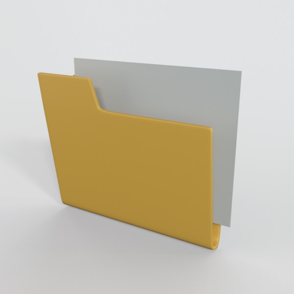 Folder 3D Models for Download | TurboSquid