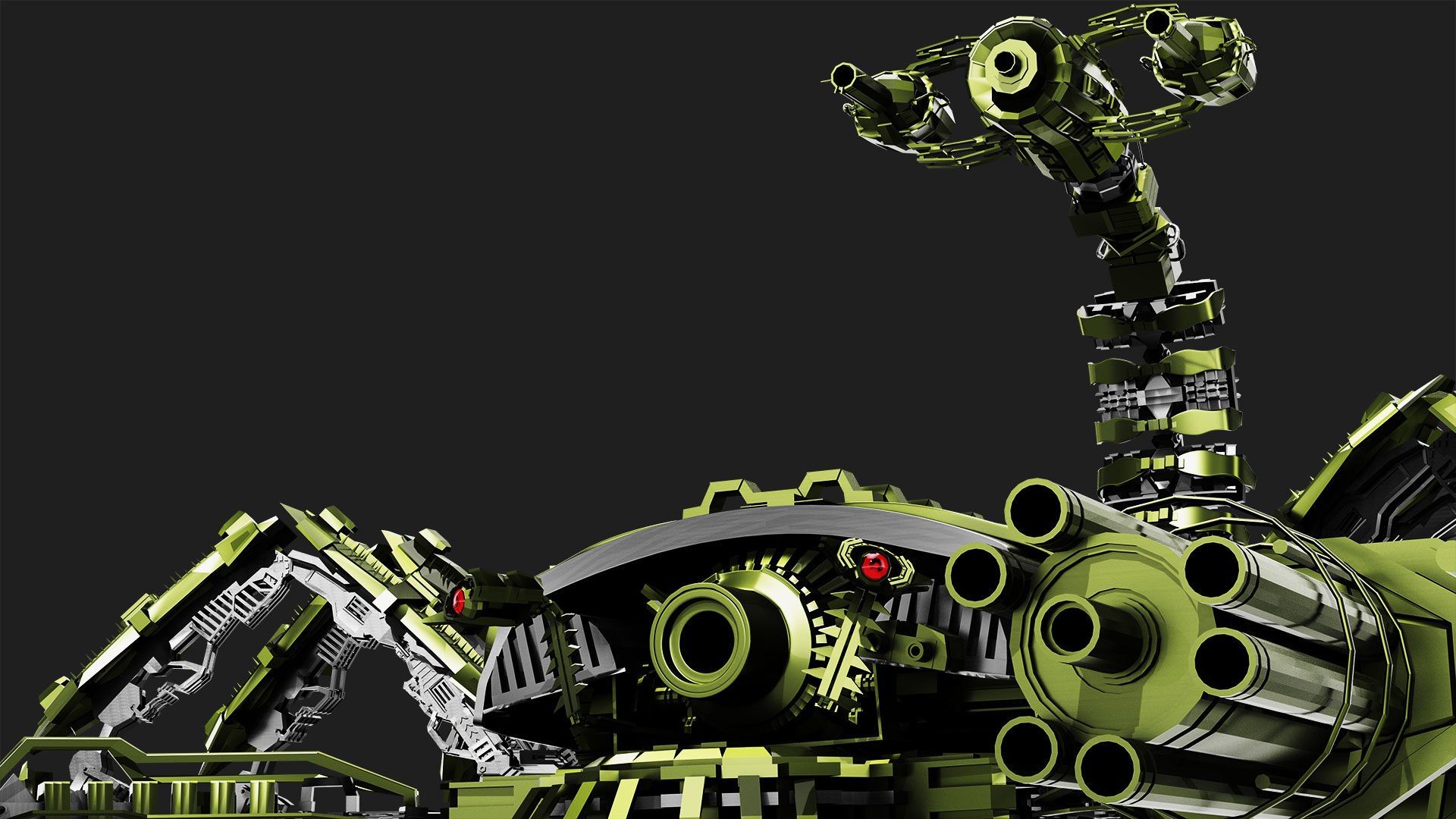 Robot scorpion 3D - TurboSquid 1567272