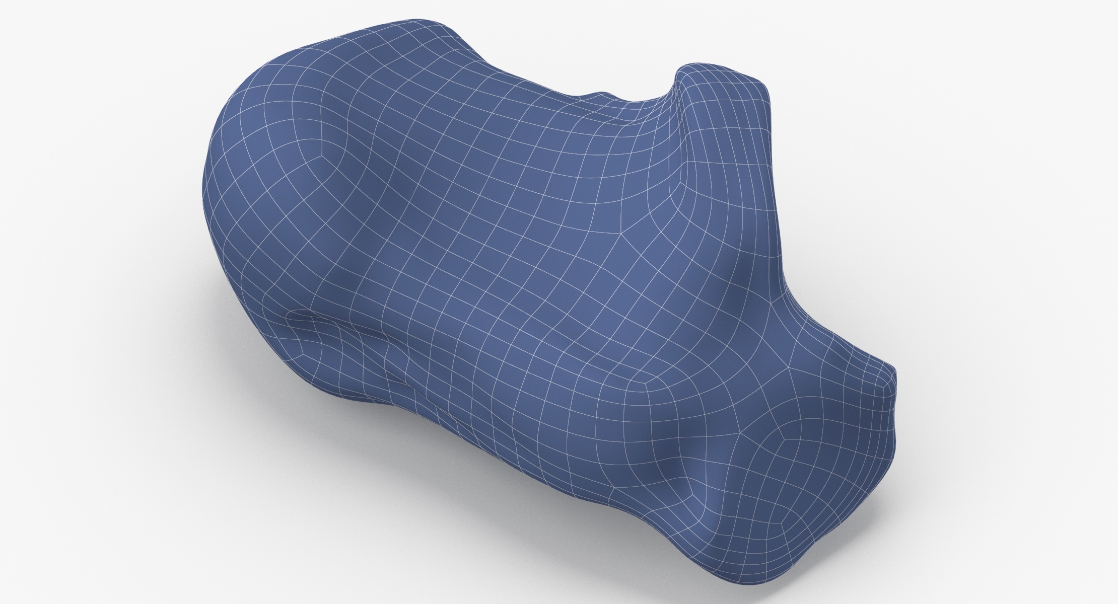 Calcaneus bone 01 white 3D model - TurboSquid 1567913