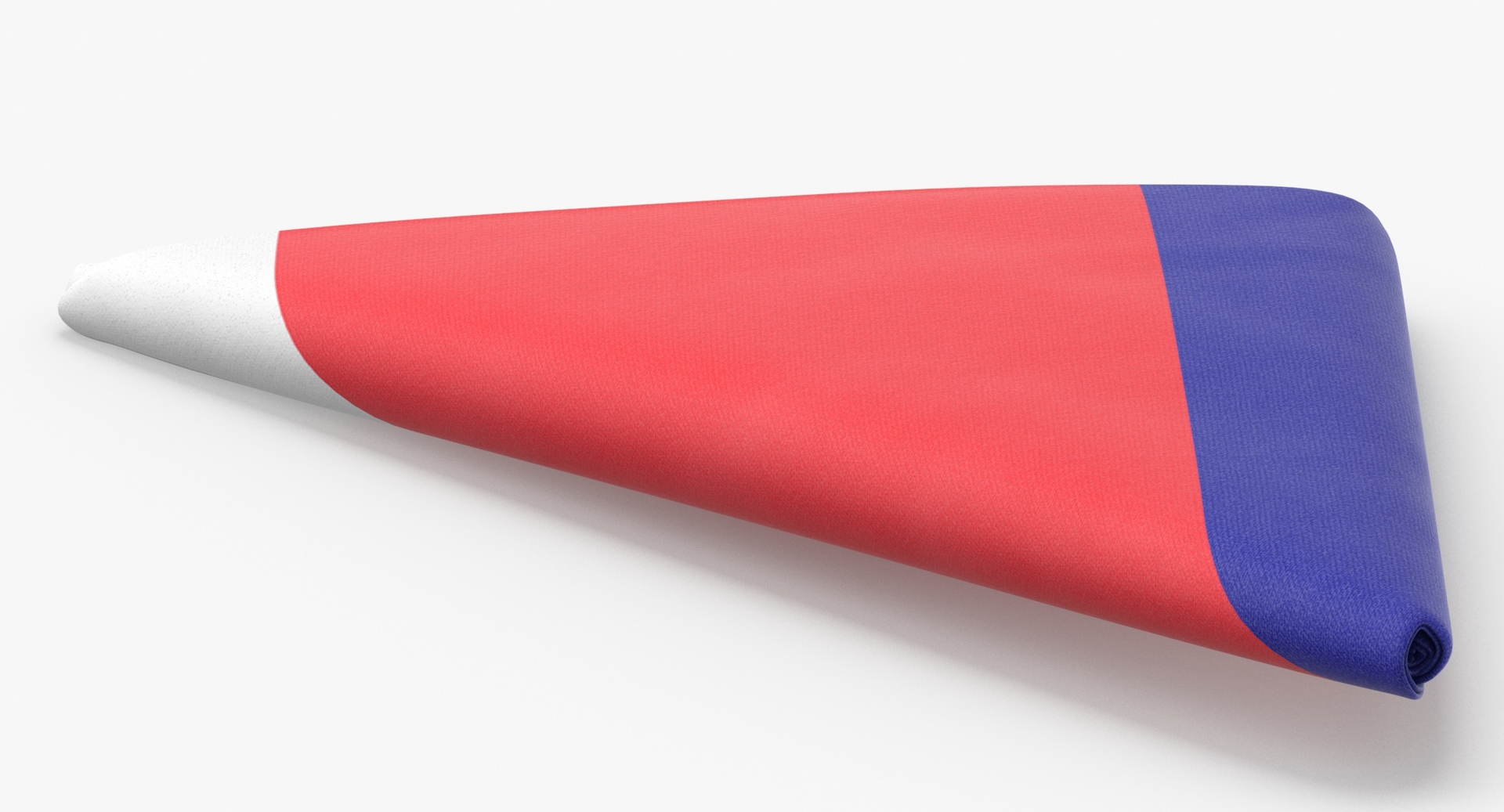 Flag folded triangle france 3D model - TurboSquid 1567919