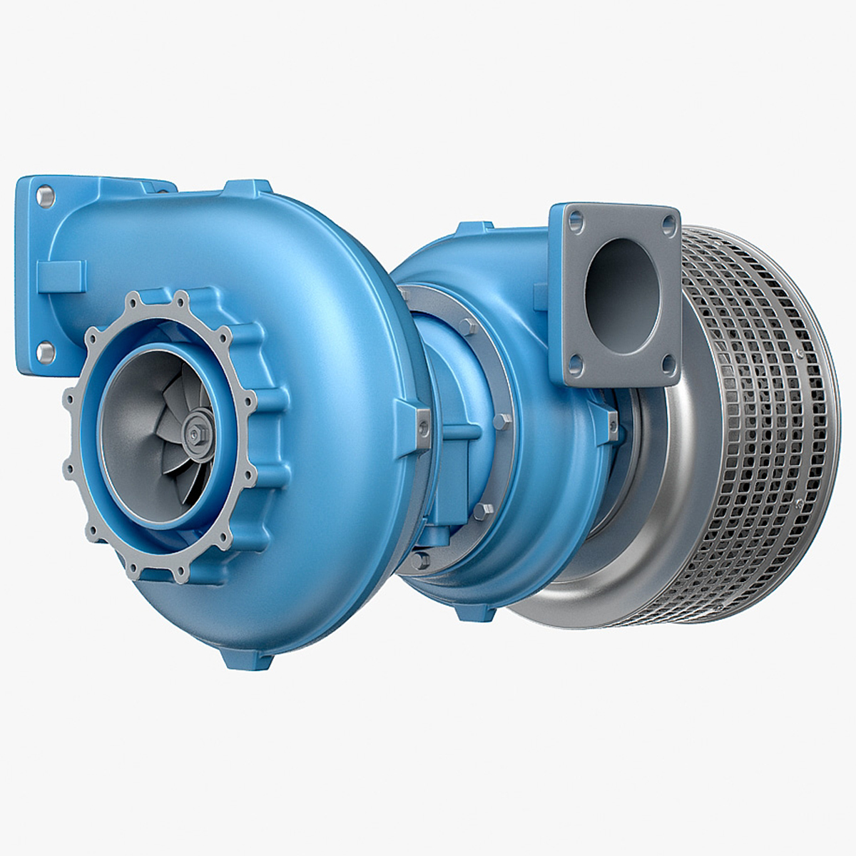 Turbocharger 3D model - TurboSquid 1568063