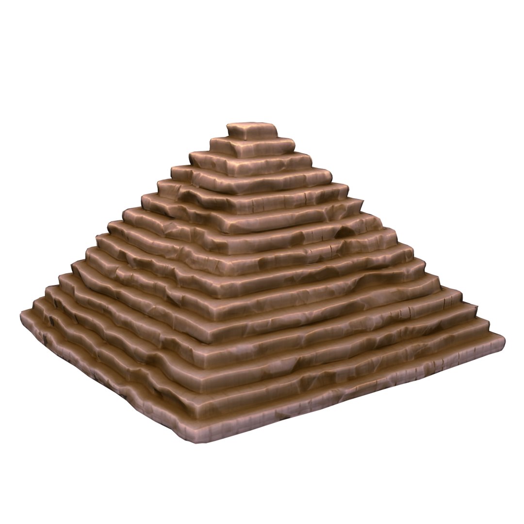 Cartoon pyramid 3D - TurboSquid 1568159