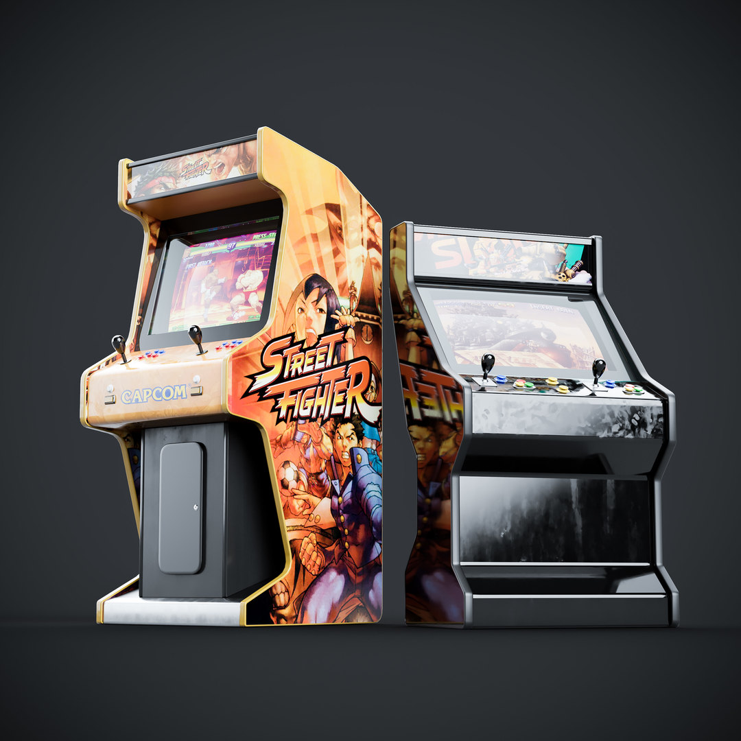 modèle 3D de Arcade Game Machine Cabinet - TurboSquid 1568258