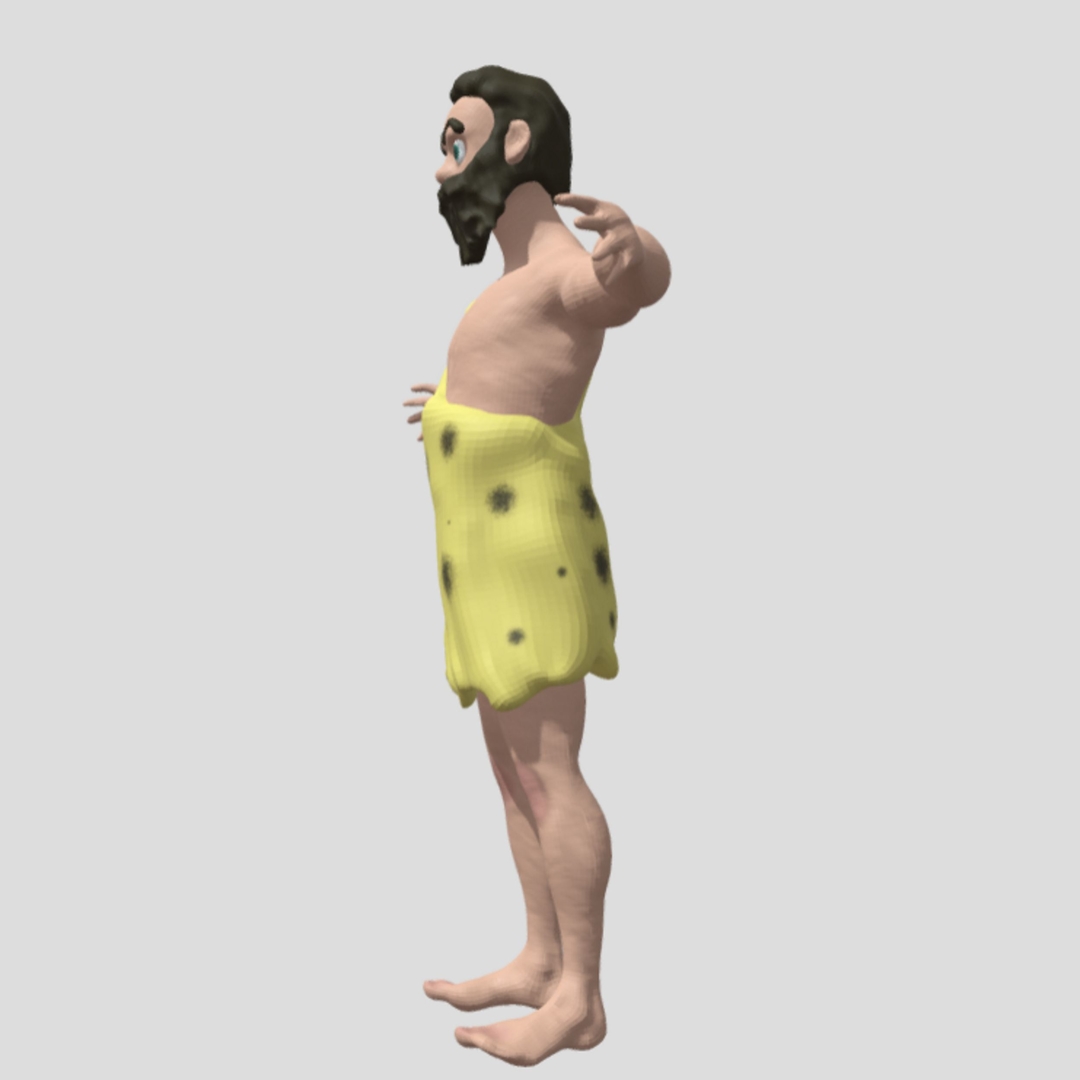 CAVEMAN 3D Modelo 3D - TurboSquid 1568314