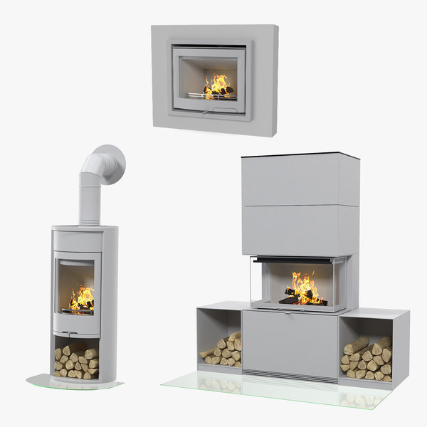 Fireplace Blender Models for Download | TurboSquid