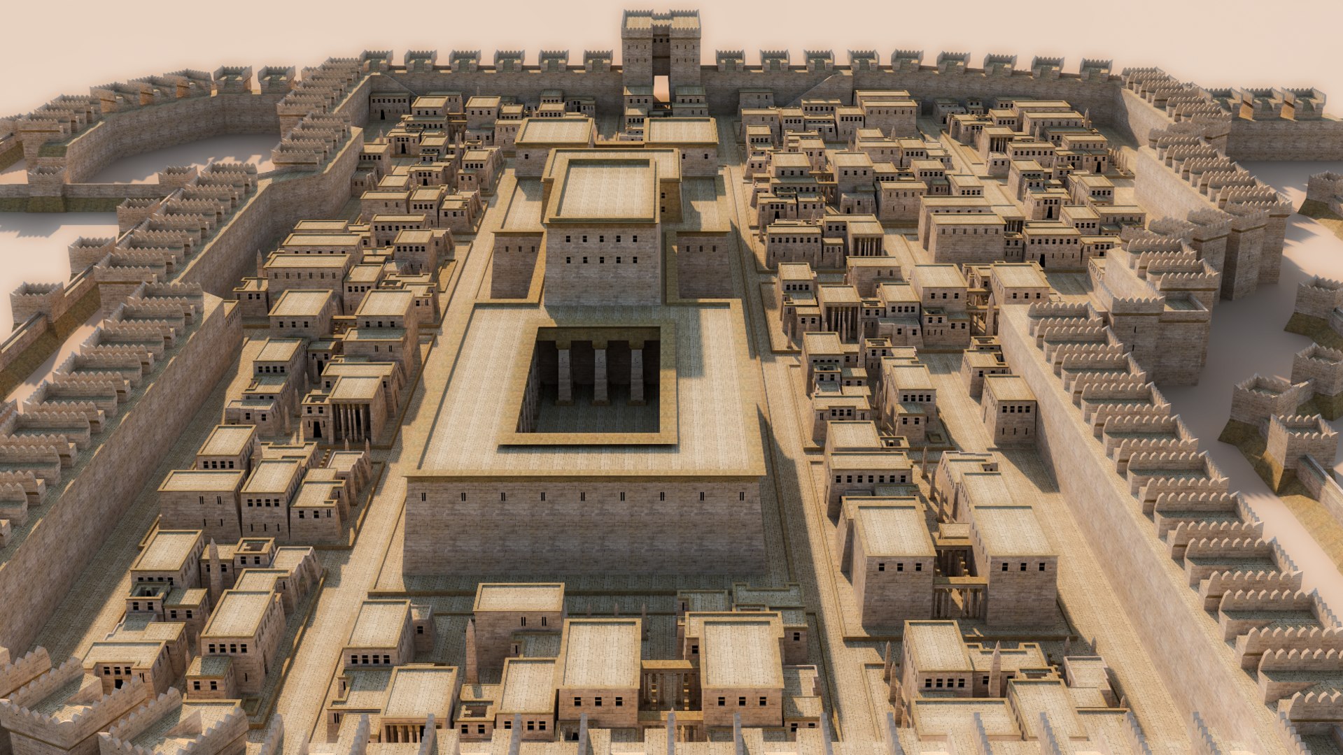 Ancient city 3D - TurboSquid 1568413