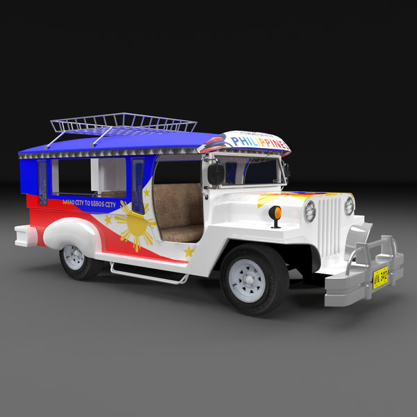 3D philippine jeepney - TurboSquid 1568469