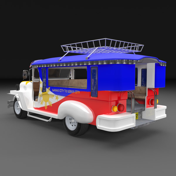 3D philippine jeepney - TurboSquid 1568469