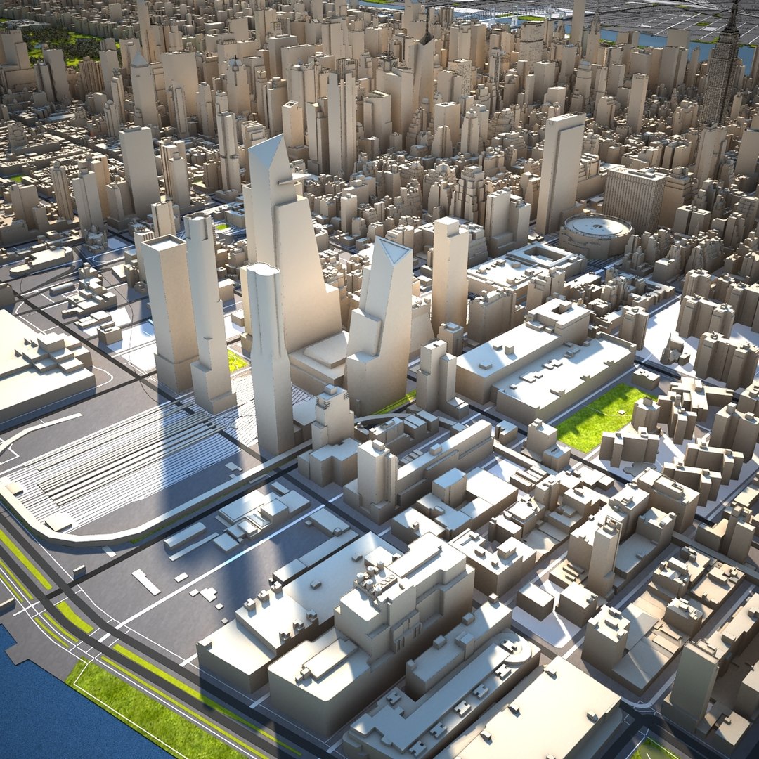 3D nyc city buildings model - TurboSquid 1568462