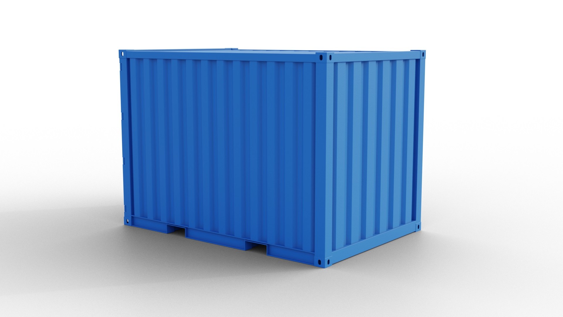 12ft container model - TurboSquid 1560903