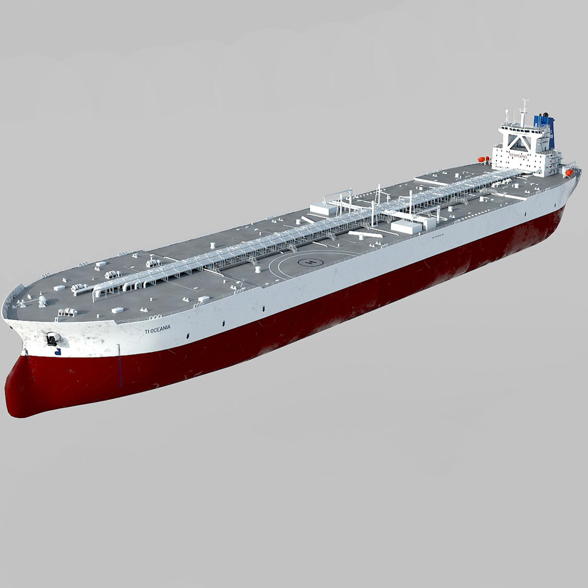 3D model tanker oil ship - TurboSquid 1440192