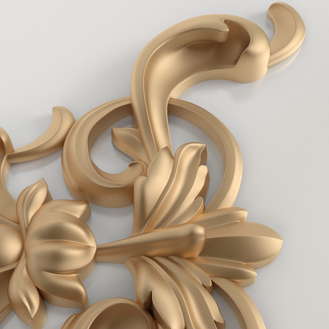 3D corner decor model - TurboSquid 1568807