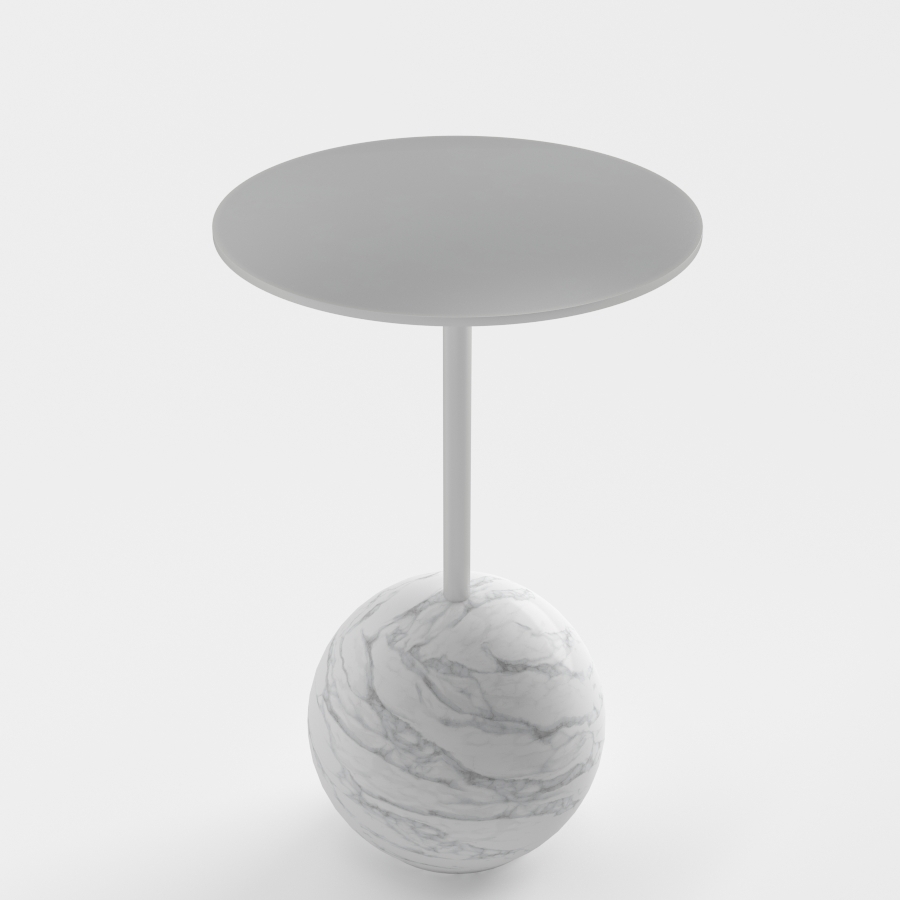 Knockout lounge tables 3D model - TurboSquid 1568856