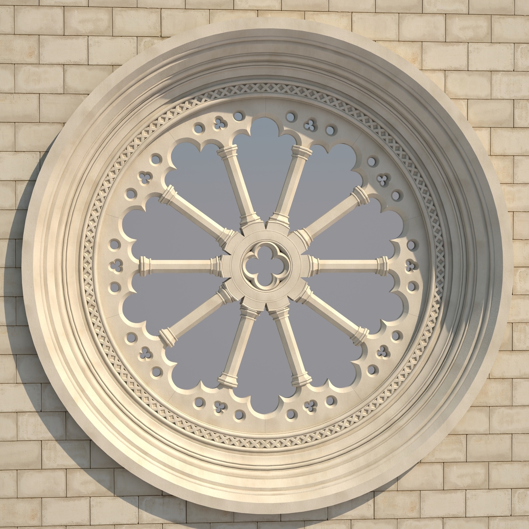 3D model gothic window - TurboSquid 1568957