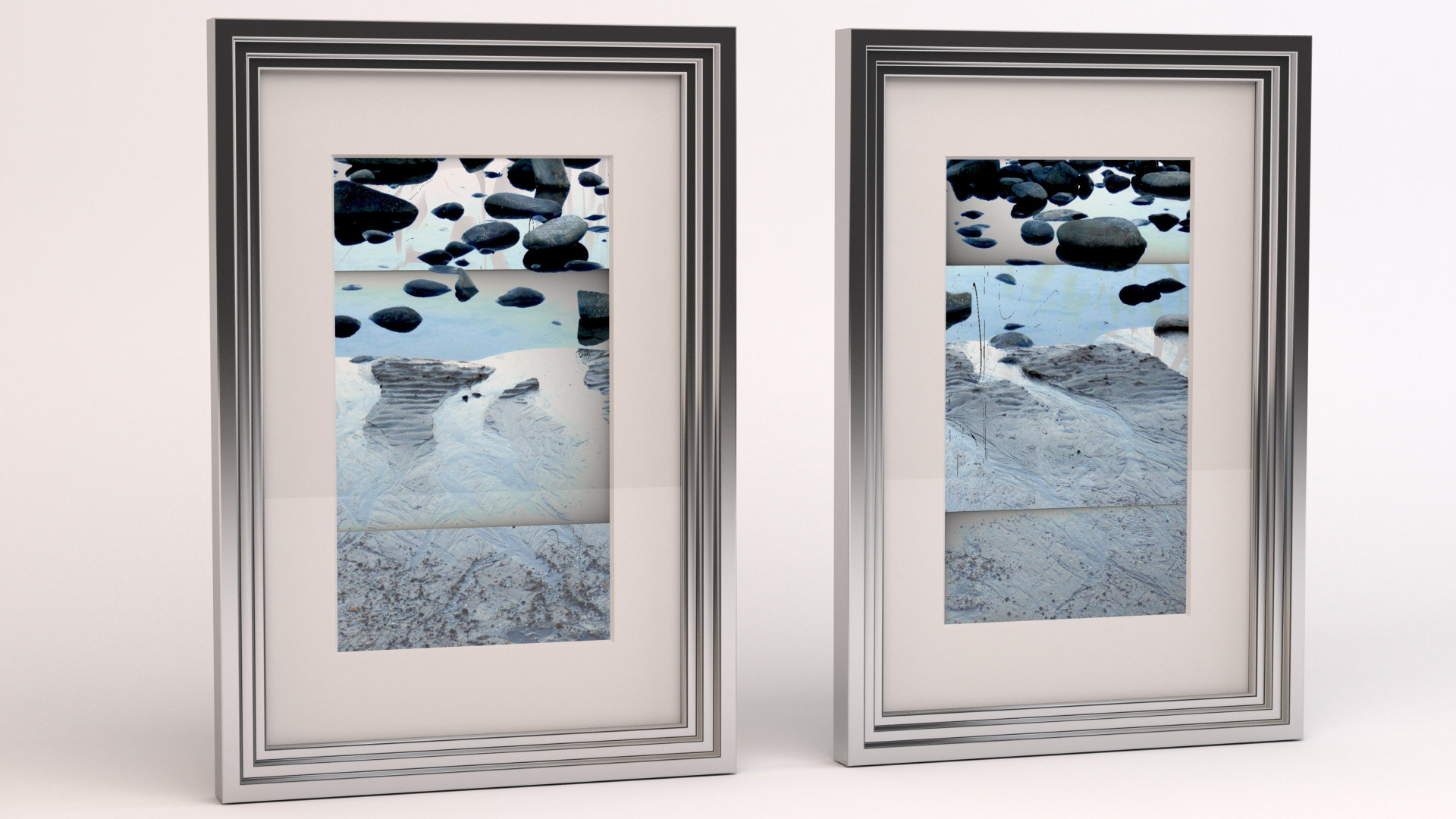 art frame 3-tier chrome max