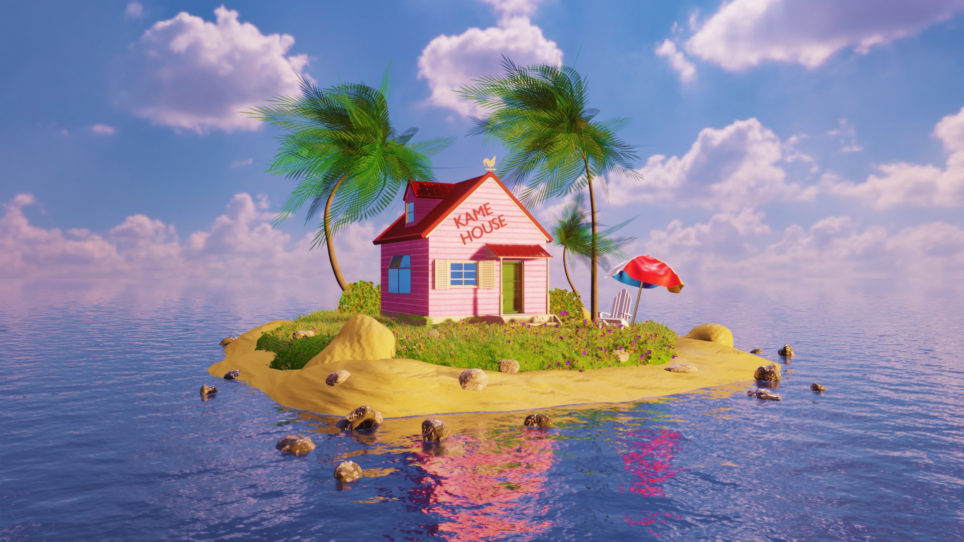 Kame house 3D model - TurboSquid 1568976
