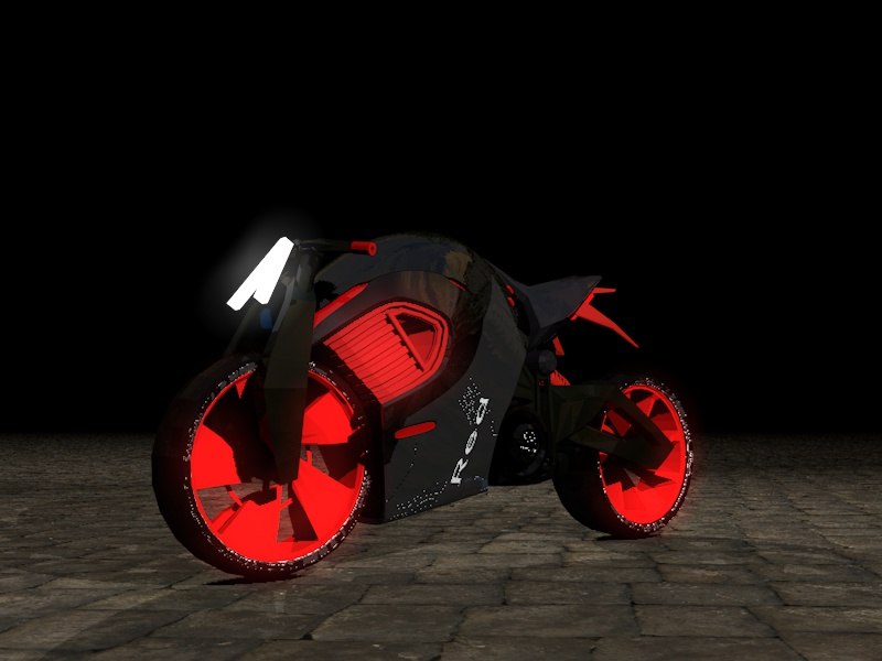 3D model scifi bike - TurboSquid 1568967