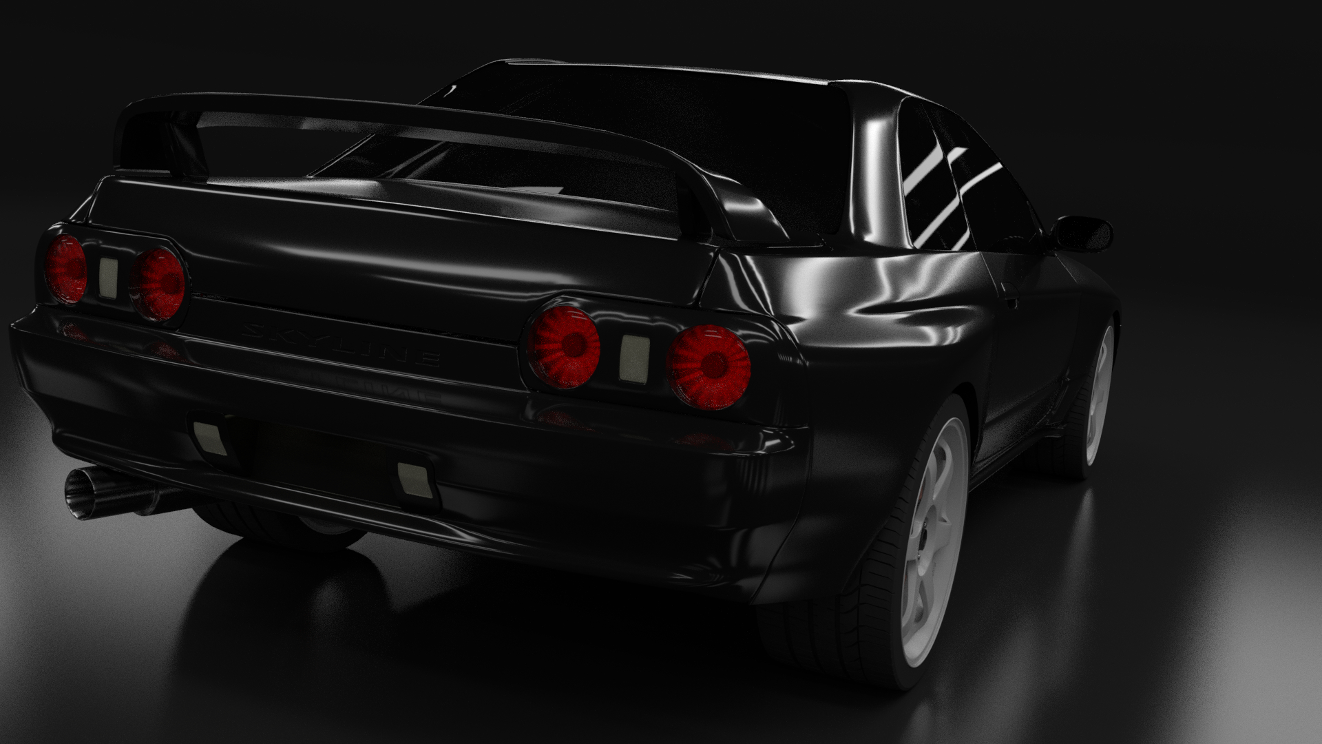 3D nissan skyline gtr r32 model - TurboSquid 1569354