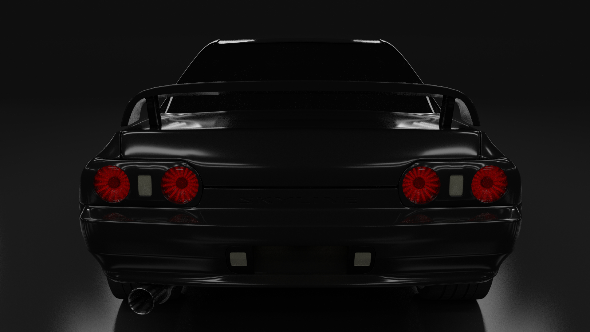 3D nissan skyline gtr r32 model - TurboSquid 1569354
